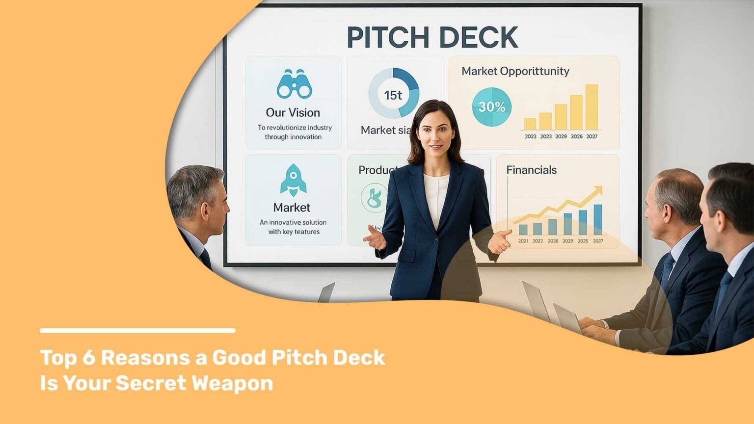 Top 6 Reasons a Pitch Deck Is Every Startup's Secret Weapon