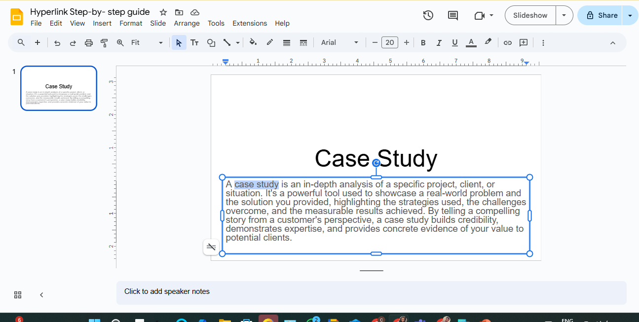 How to Hyperlink in Google Slides: A Step-by-Step Guide