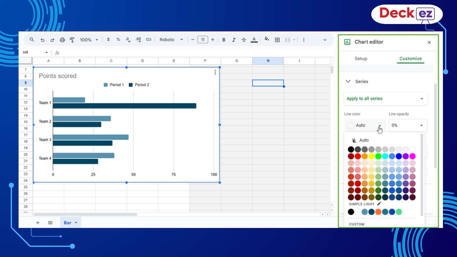 How to Create a Bar Chart in Google Slides: Simple Guide