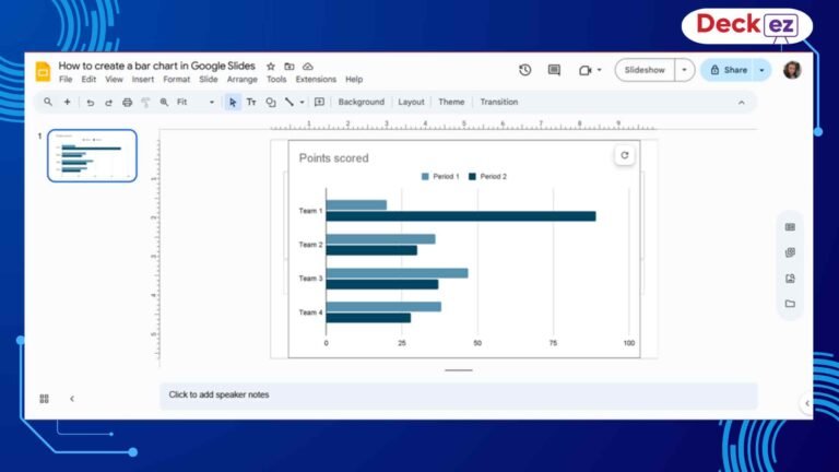 How to Create a Bar Chart in Google Slides: Simple Guide